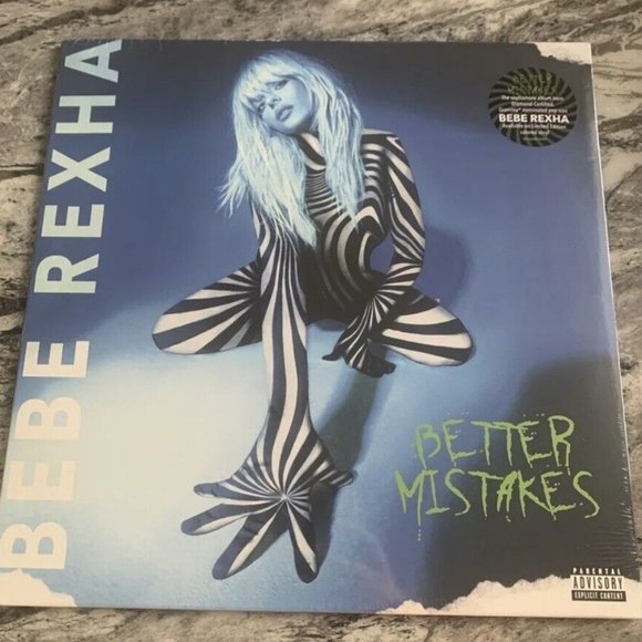 Media | Bebe Rexha Better Mistakes Rare Colored Limited Edition Vinyl ...